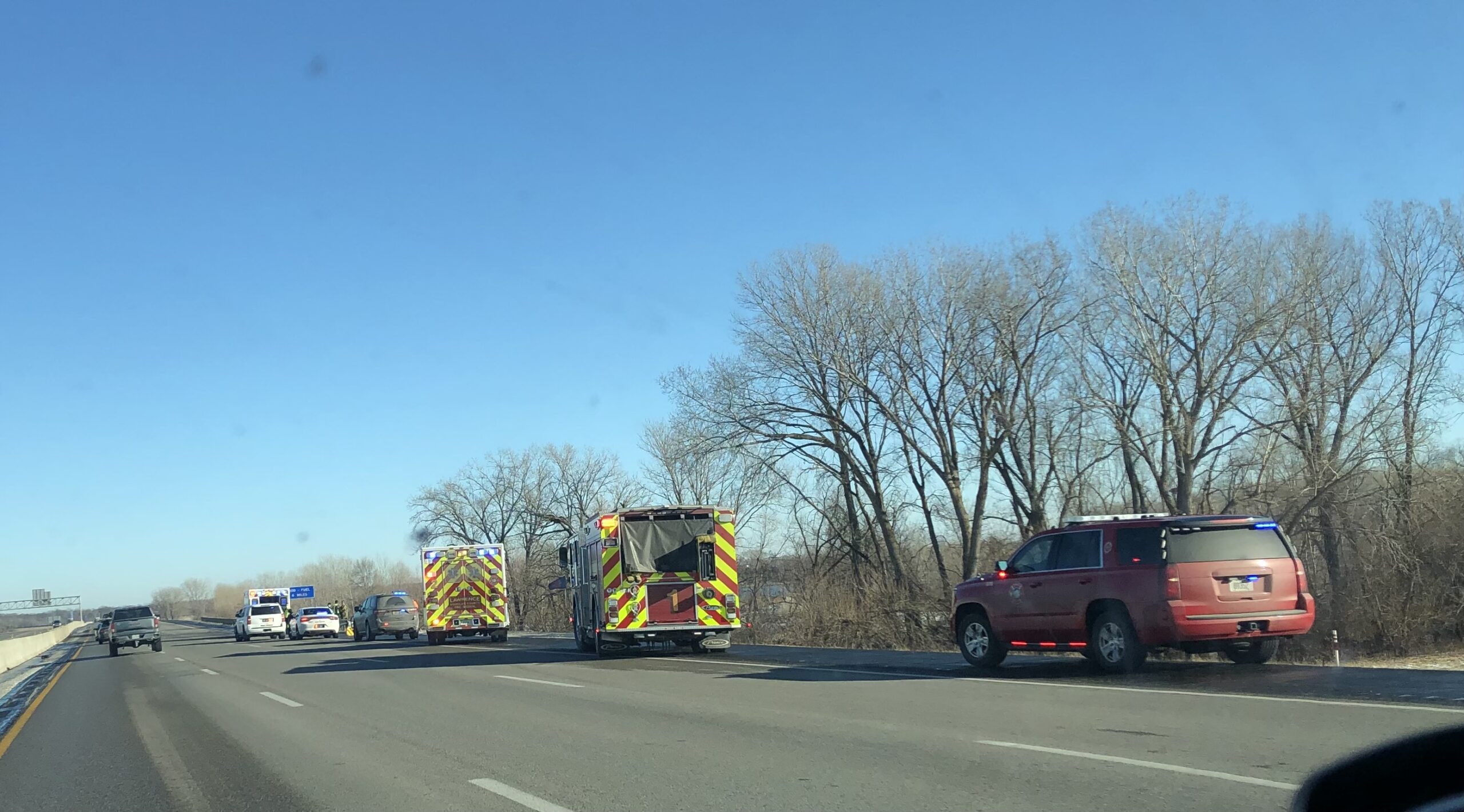 2 injured in wreck on I-70 in Lawrence | News, Sports, Jobs - Lawrence ...